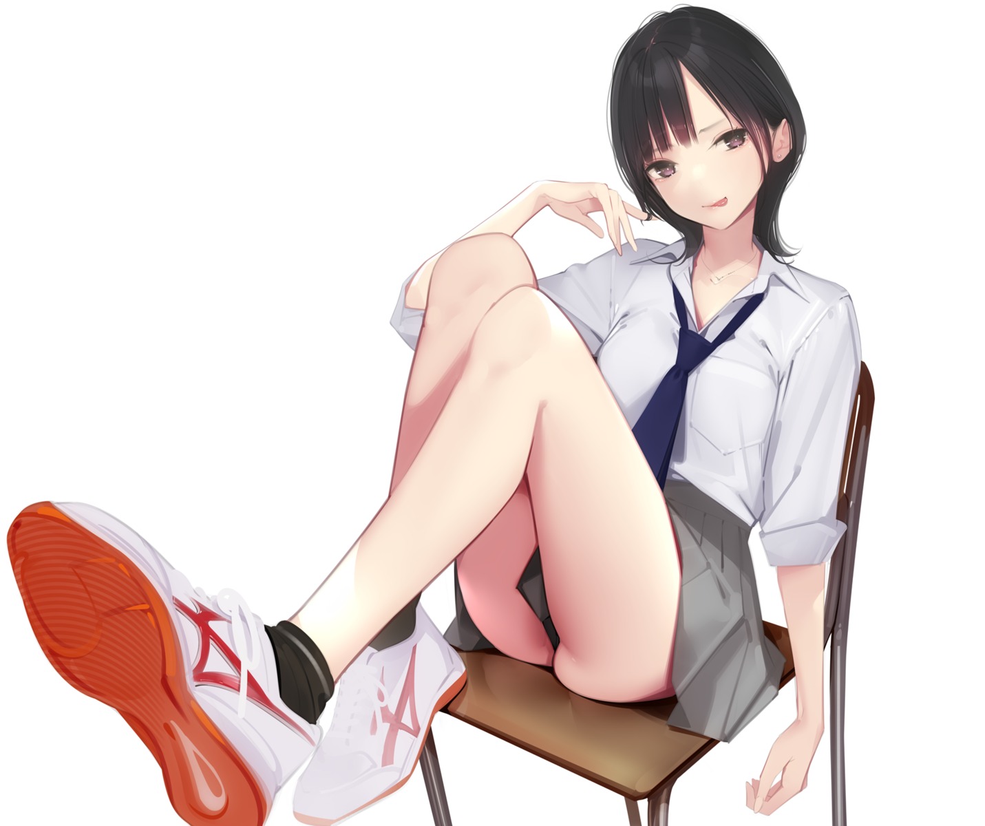 ama mitsuki seifuku skirt lift | #1030529 | yande.re